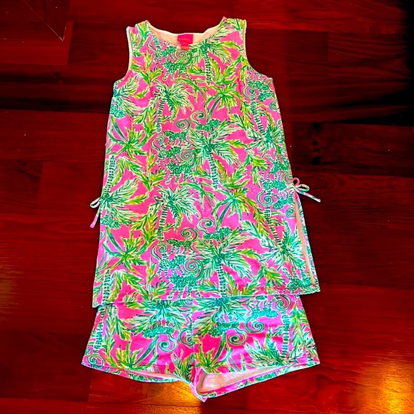 Dresses | Lilly Pulitzer Monkey Tunic And Shorts | Poshmark
